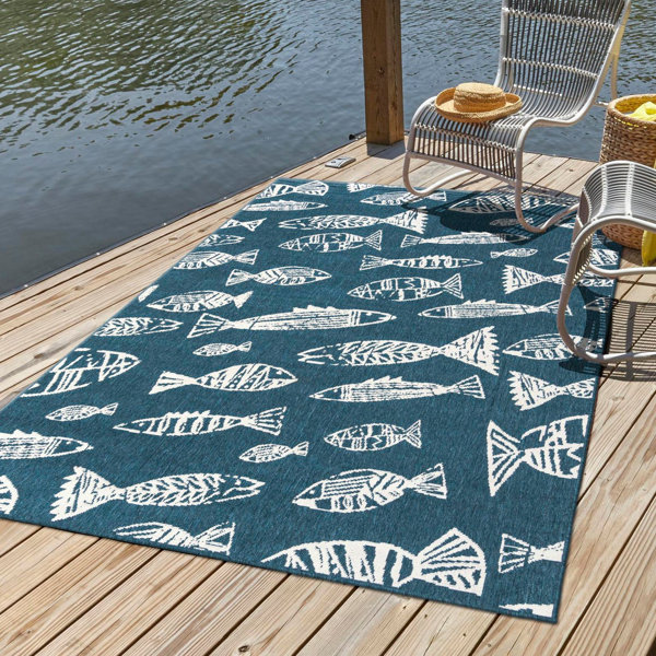 Unique Loom Tapis intérieur / extérieur d'extérieur Coastal et Commentaires - Wayfair Canada